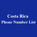 Phone Number Database | Phone List