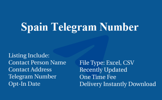 Spain Telegram Database | Phone List