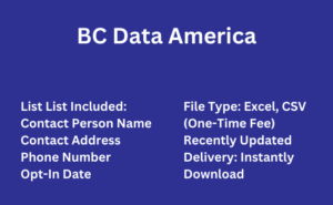Bc data America | Phone List