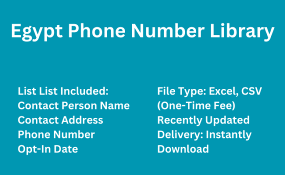 Egypt Phone Number Library | Phone List