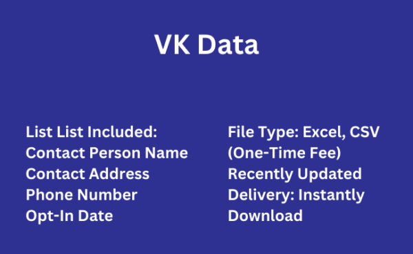 Vk data | Phone List